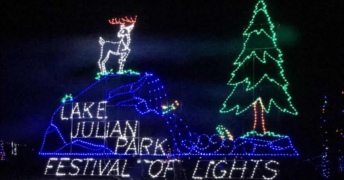 Lake Julian Festival of Lights 2024 in North Carolina - Rove.me