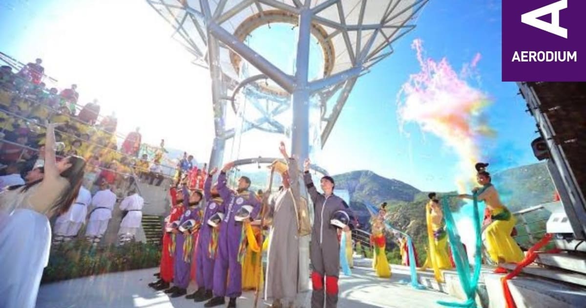 Shaolin fliegende Mönche Tempel in China, 2023-2024