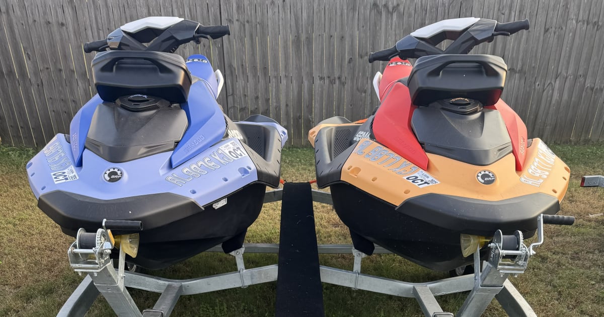 Double Sea-Doo Spark w/ Bluetooth Audio Jet Ski Rental | Re… | Lake ...