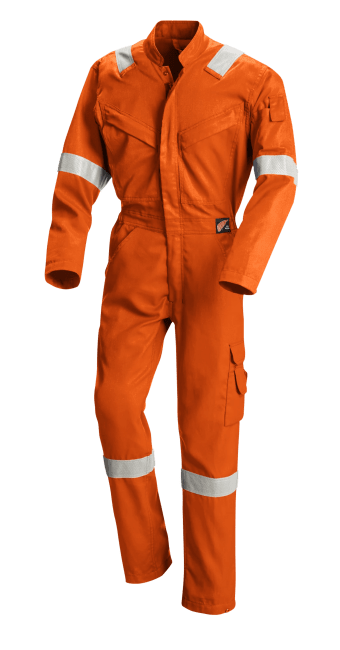 Coverall RW IFR Lightweight Tropical/Vented, Orange Red Wing