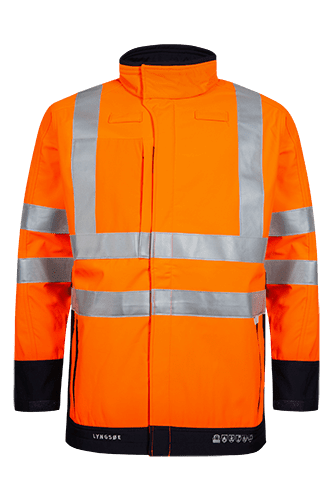 ARC softshell jacket, Hi-Viz Orange Red Wing