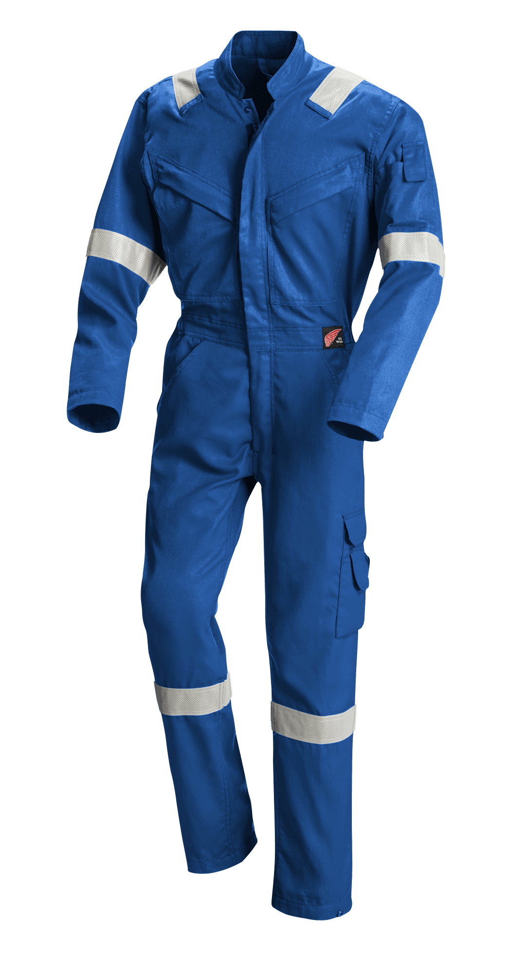 Coverall Lightweight Daletec, Royal Blue Red Wing