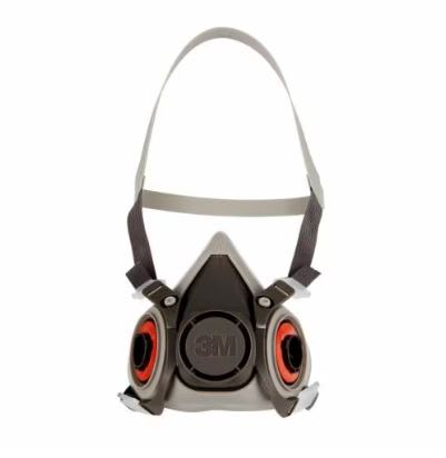 3M Mask Half Face (Medium) EN 140:1998 Red Wing