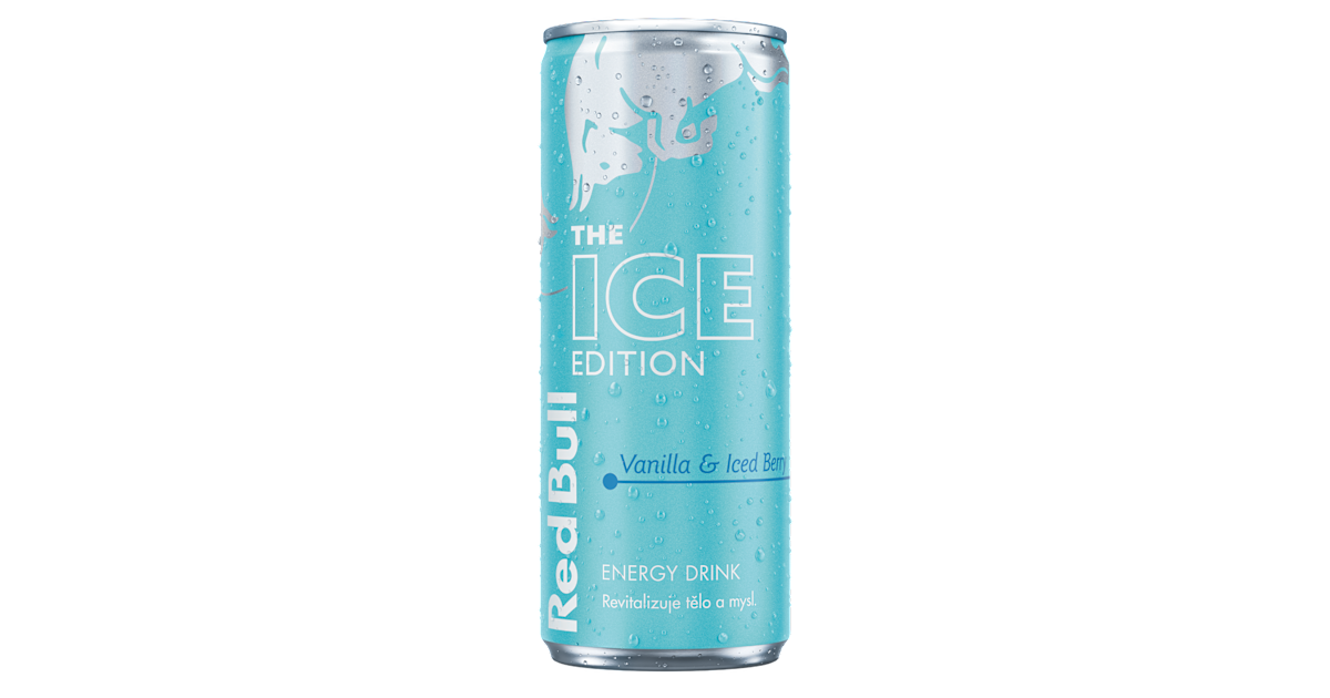 Red Bull Ice Edition | Vanilka a ledová borůvka Energy Drink