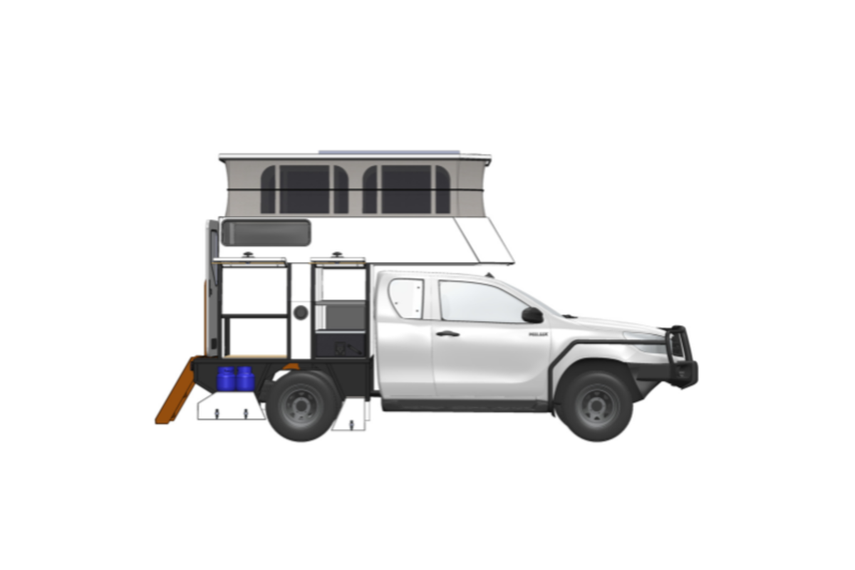 "The Wanderer" 2- Person Camper Hire - Perth Darwin Broome Adelaide ...