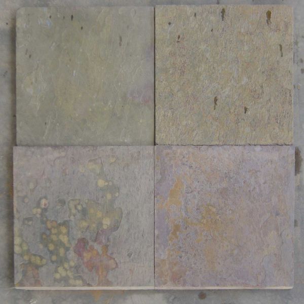 Multicolor Peacock Slate Tiles from Indian Slate Exporter & Manufacturer