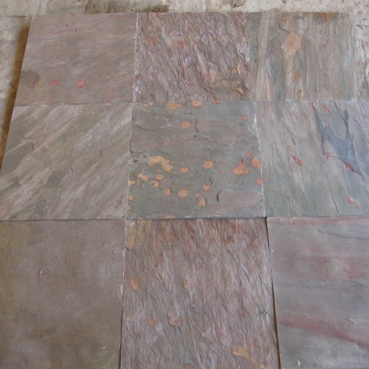 Pure Pink Slate Stone Tiles from Indian Supplier and Manufacturer