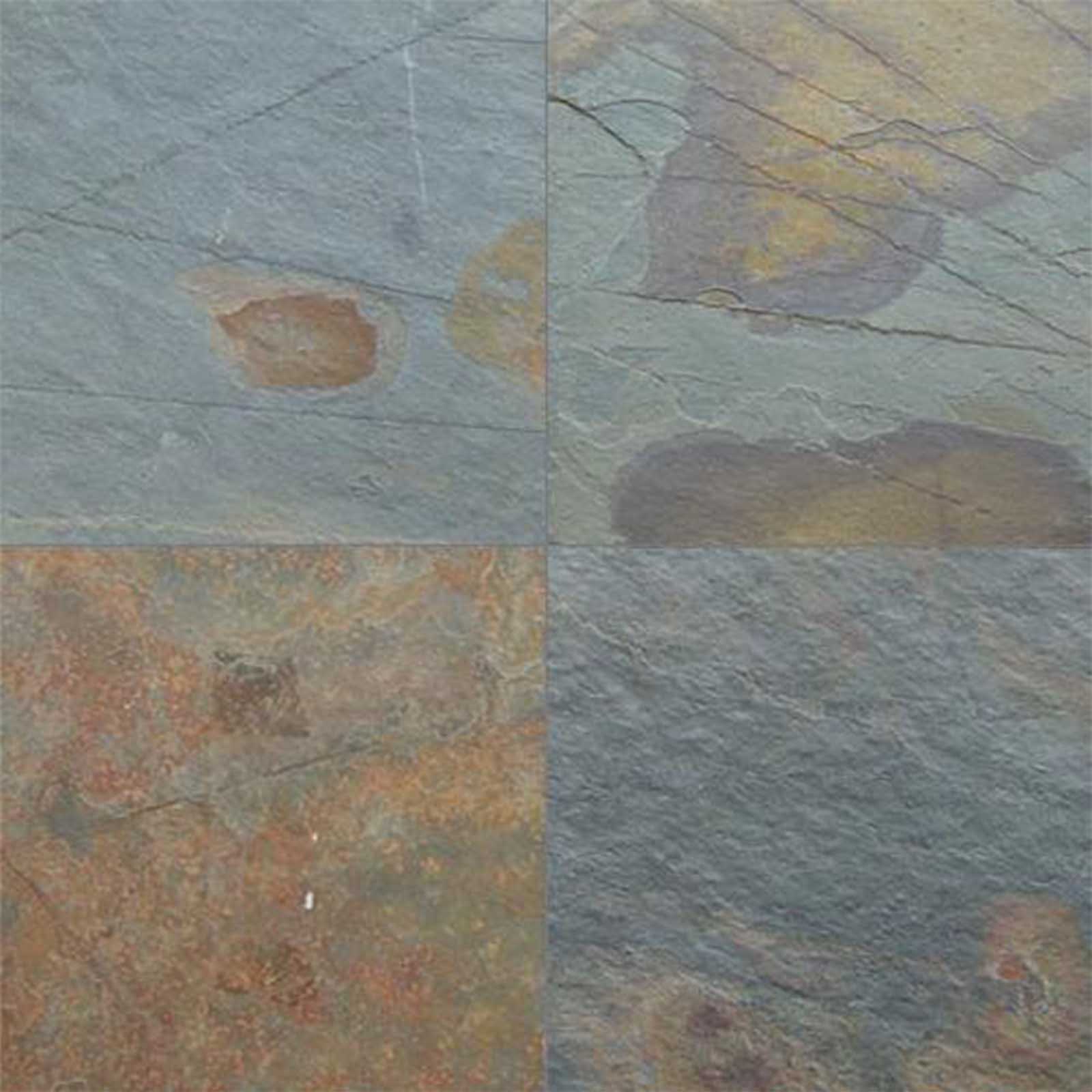 Jak Multicolor Slate Stone Floor Tiles by Indian Supplier