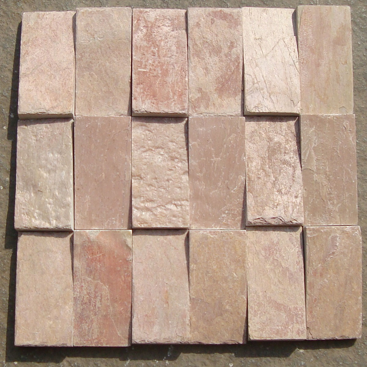 Lime Pink Limestone Tiles from Certified Exporter, Supplier & Manufacturer