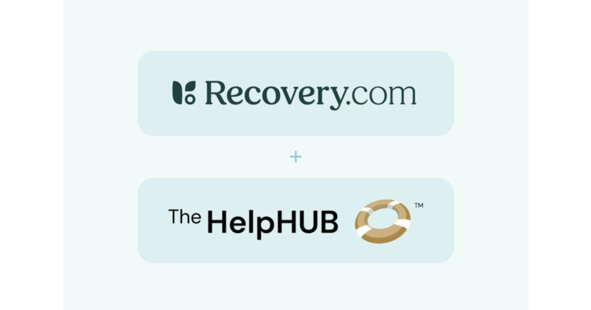 Recovery.com and The HelpHUB™ Unite to Create a Simple Path From Mental‑Health Resources to ...