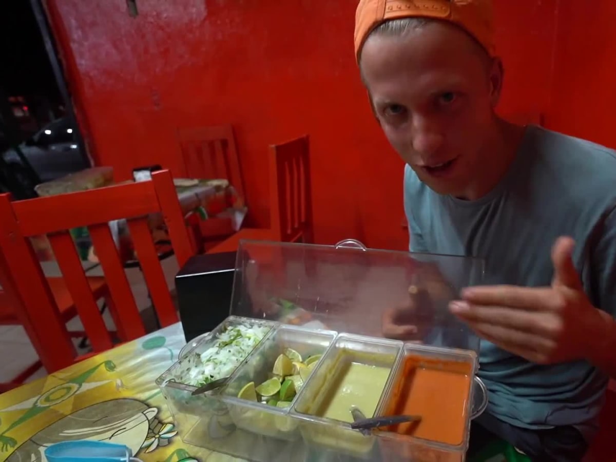 Eating 200 TACOS in Tulum, Mexico! (Local VS Tourist price) | Video ...