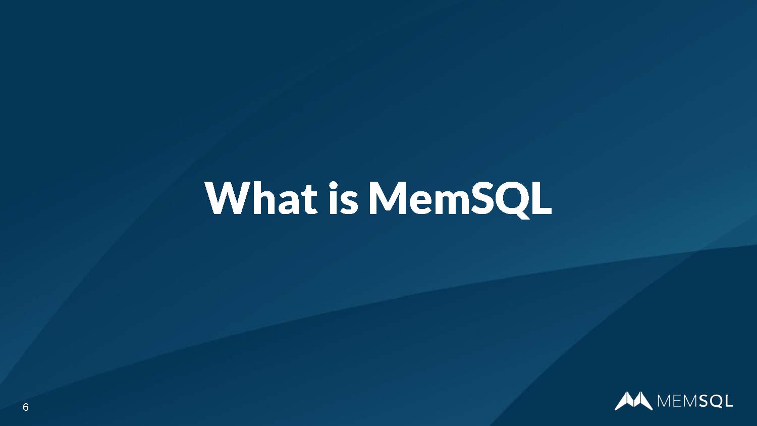 Memsql Logo