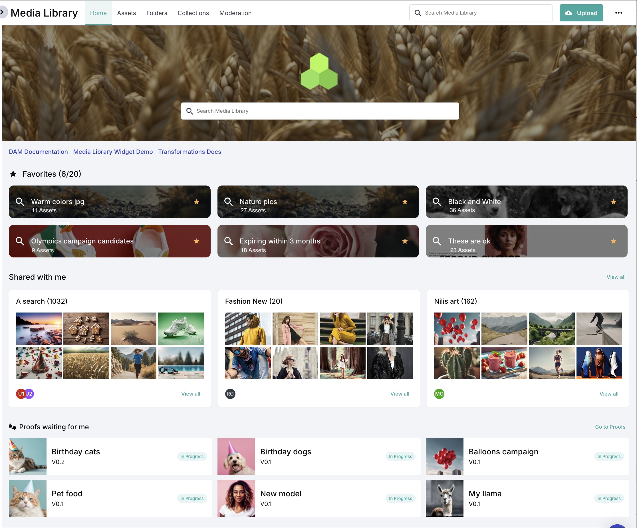 Media Library Preferences | Documentation