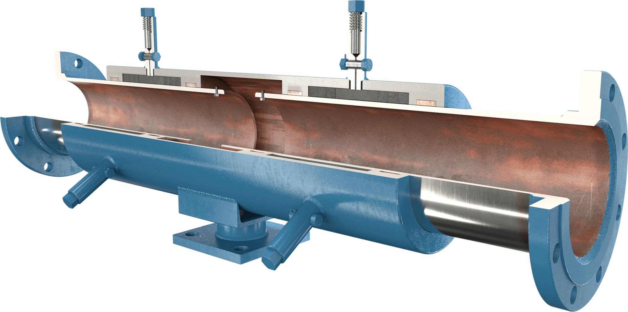 ADSCO RJ Ram-Pak Slip-Type Double Expansion Joint, Flanged Ends