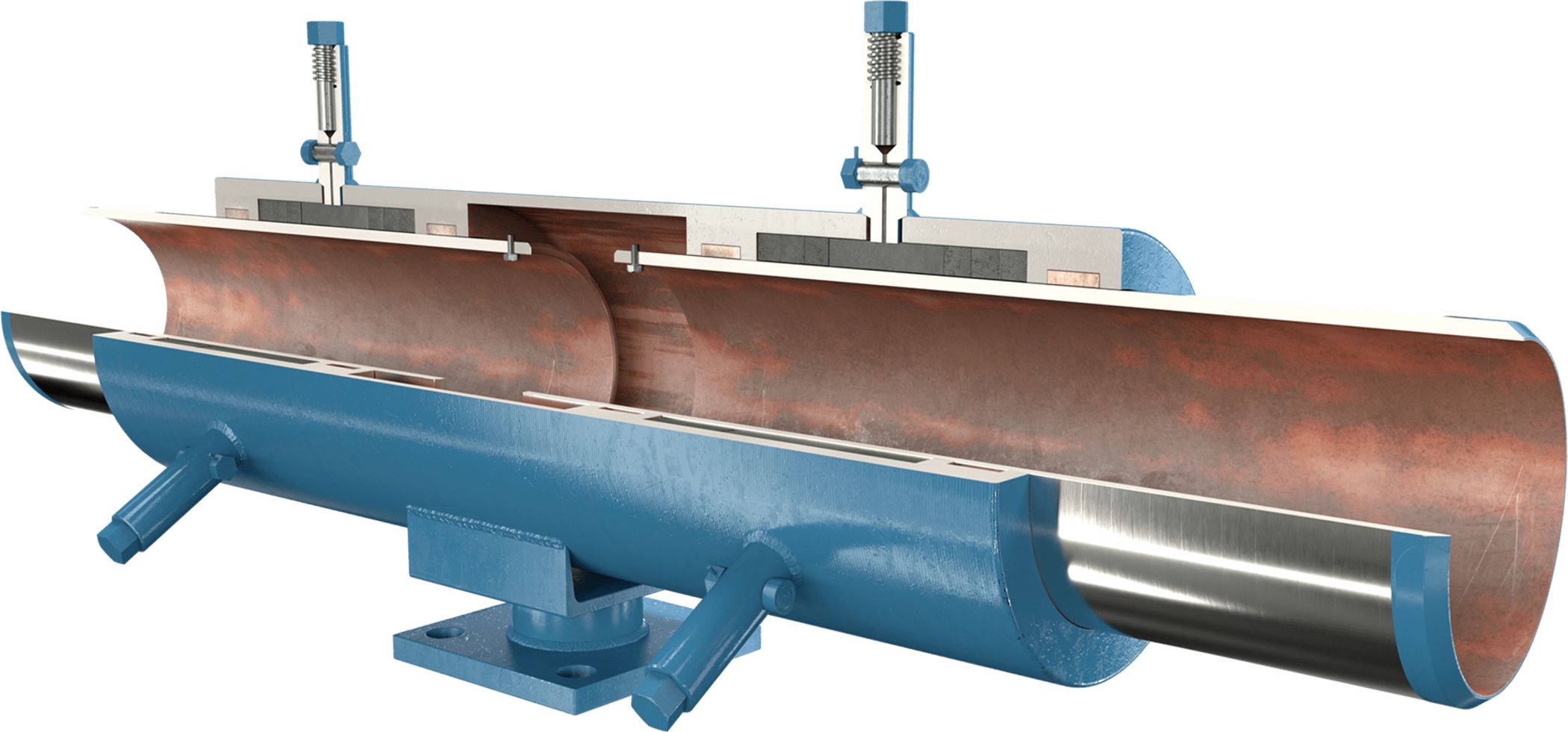 ADSCO RJ Ram-Pak Slip-Type Double Expansion Joint, 300 lb Weld Ends