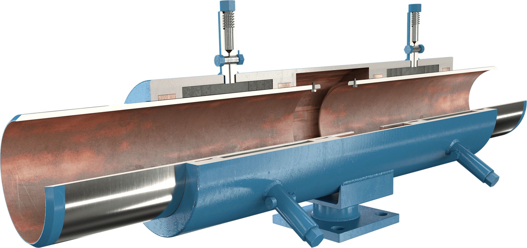 ADSCO RJ Ram-Pak Slip-Type Double Expansion Joint, 300 lb Weld Ends