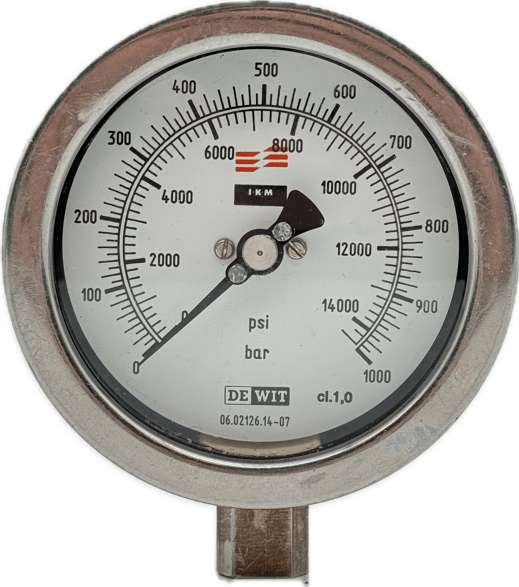 1000 bar Manometer IKM Instrument Rental AS