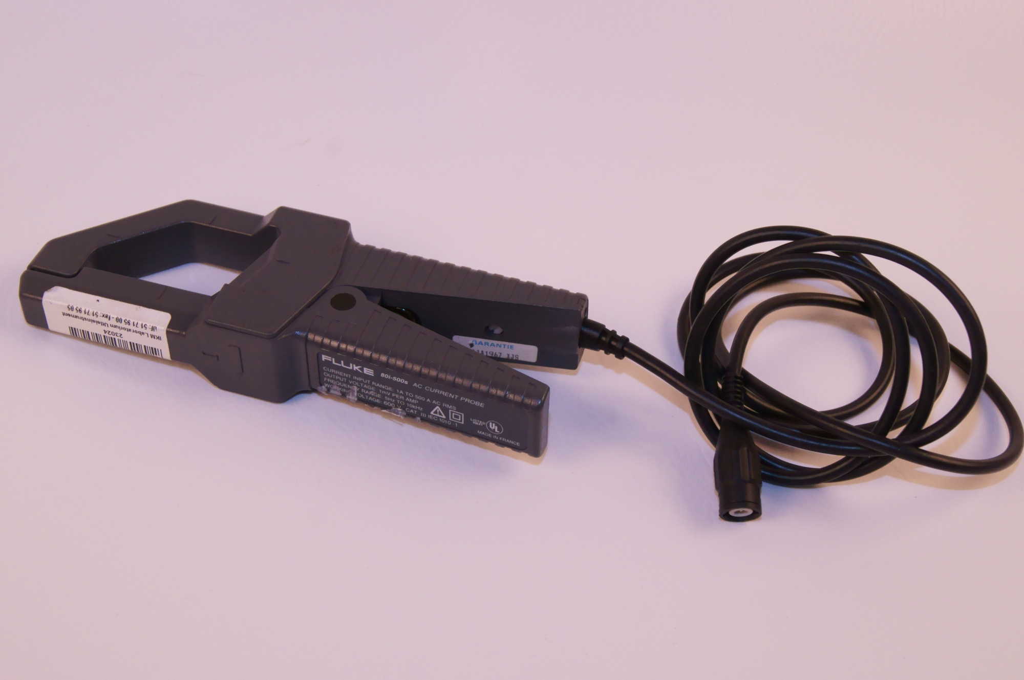 FLUKE 80I-500S AC CURRENT CLAMP | rental.no