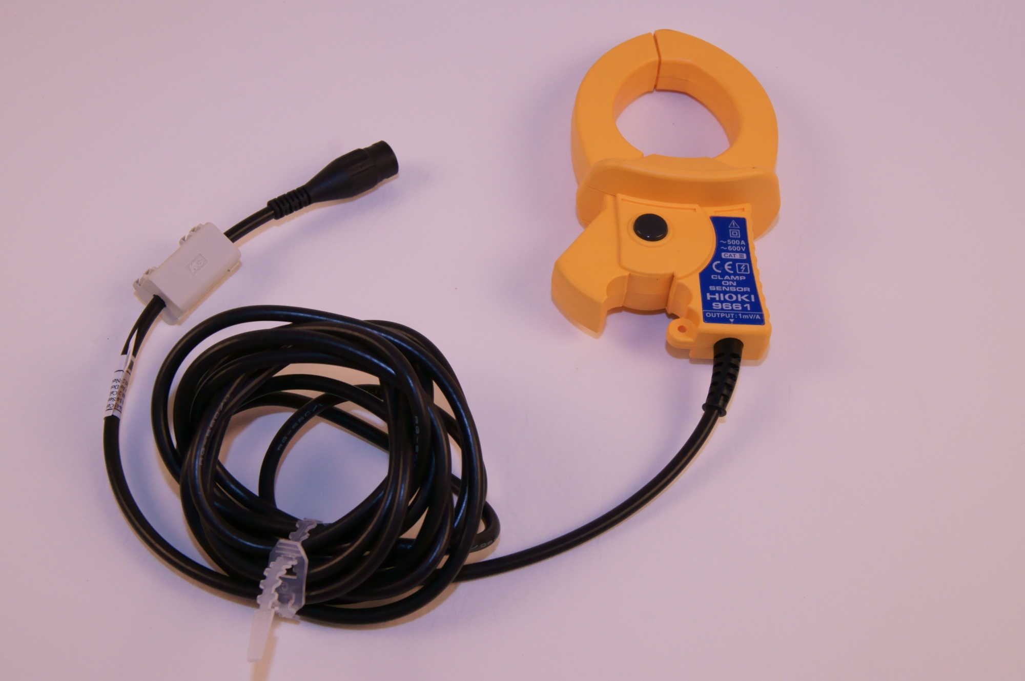 HIOKI 9661, 500A AC CLAMP-ON SENSOR | rental.no