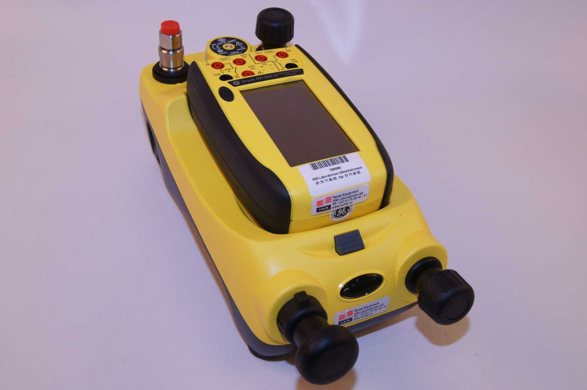 DRUCK DPI620 INTRINSICALLY SAFE PRESSURE CALIBRATOR WITH HART ...