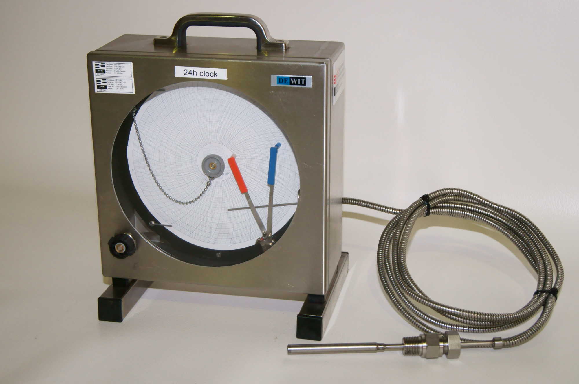 IFG DE WIT 100 BAR PRESSURE AND TEMPERATURE RECORDER Rental no IFG DE WIT 100 BAR PRESSURE AND TEMPERATURE RECORDER Rental no