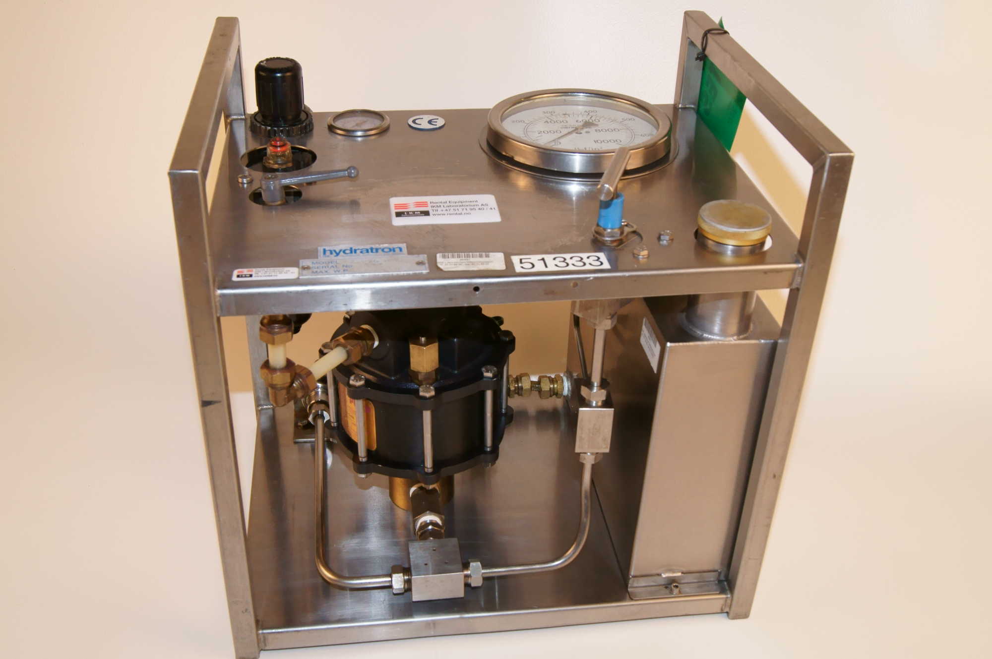 HYDRATRON AZ-1-187 AIR OPERATED HYDRAULIC PUMP | rental.no