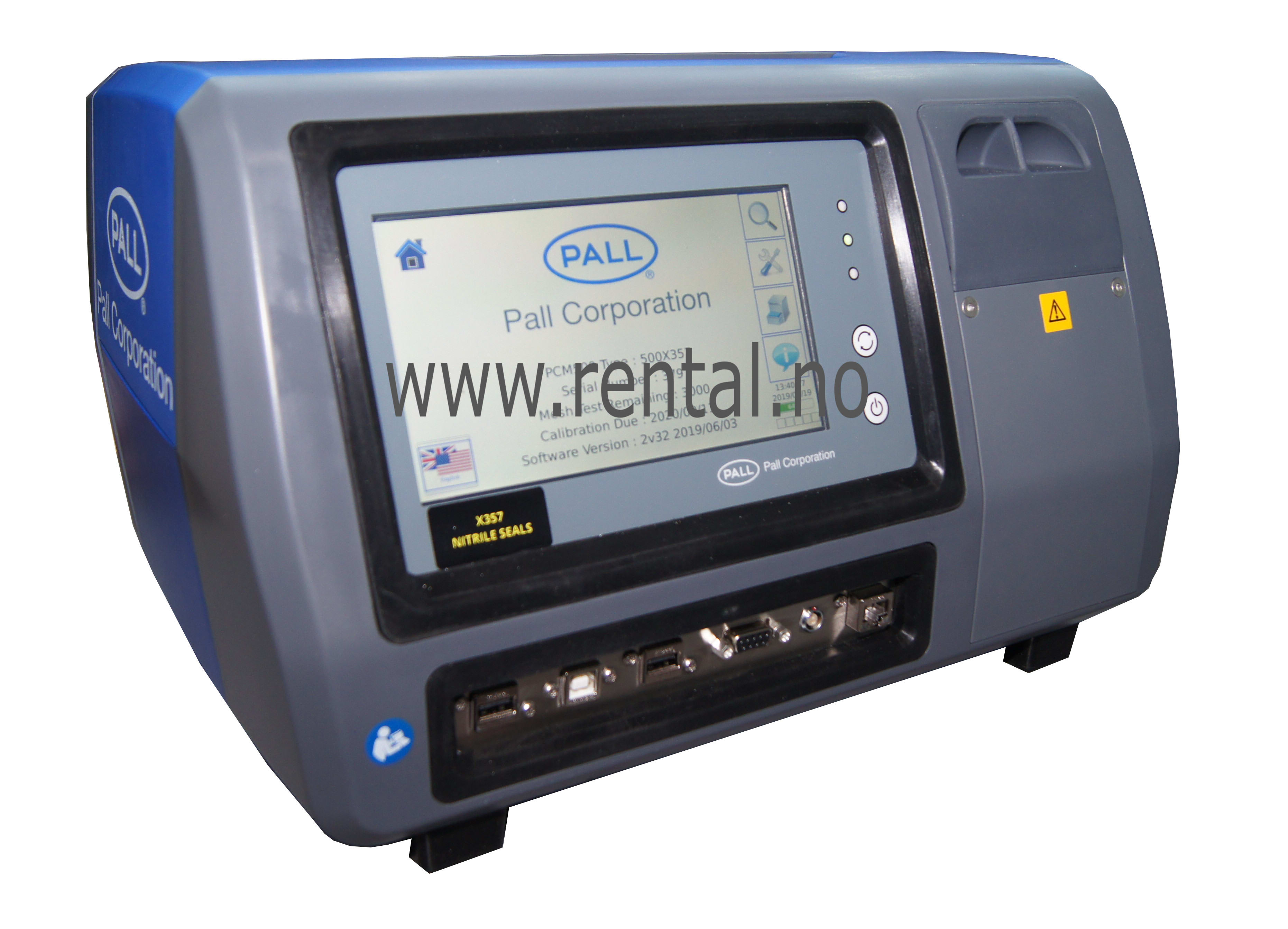 Pall PCM 500 X357 IKM Instrument Rental AS