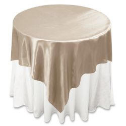 Satin Overlays | Rent Event Utah