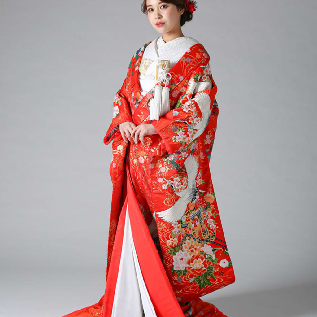 朱赤・鶴・花車 | デコルテフォトグラフィー | 前撮り・フォト 朱赤・鶴・花車 | デコルテフォトグラフィー | 前撮り・フォト