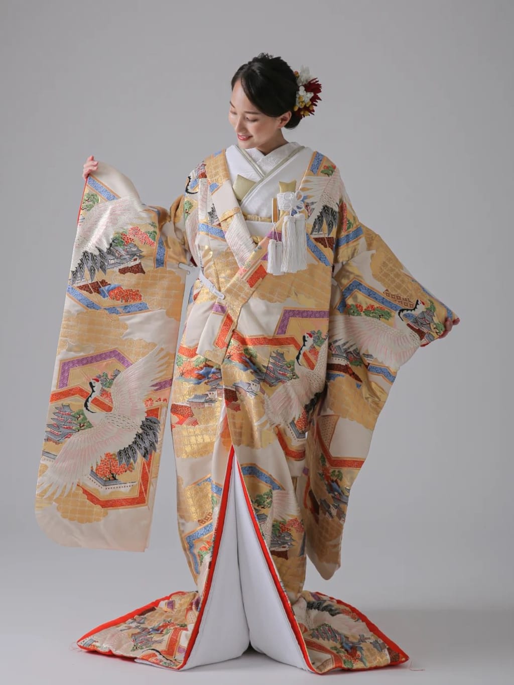 着物(色打掛)カタログ(ゴールド) | デコルテフォト 着物(色打掛)カタログ(ゴールド) | デコルテフォト