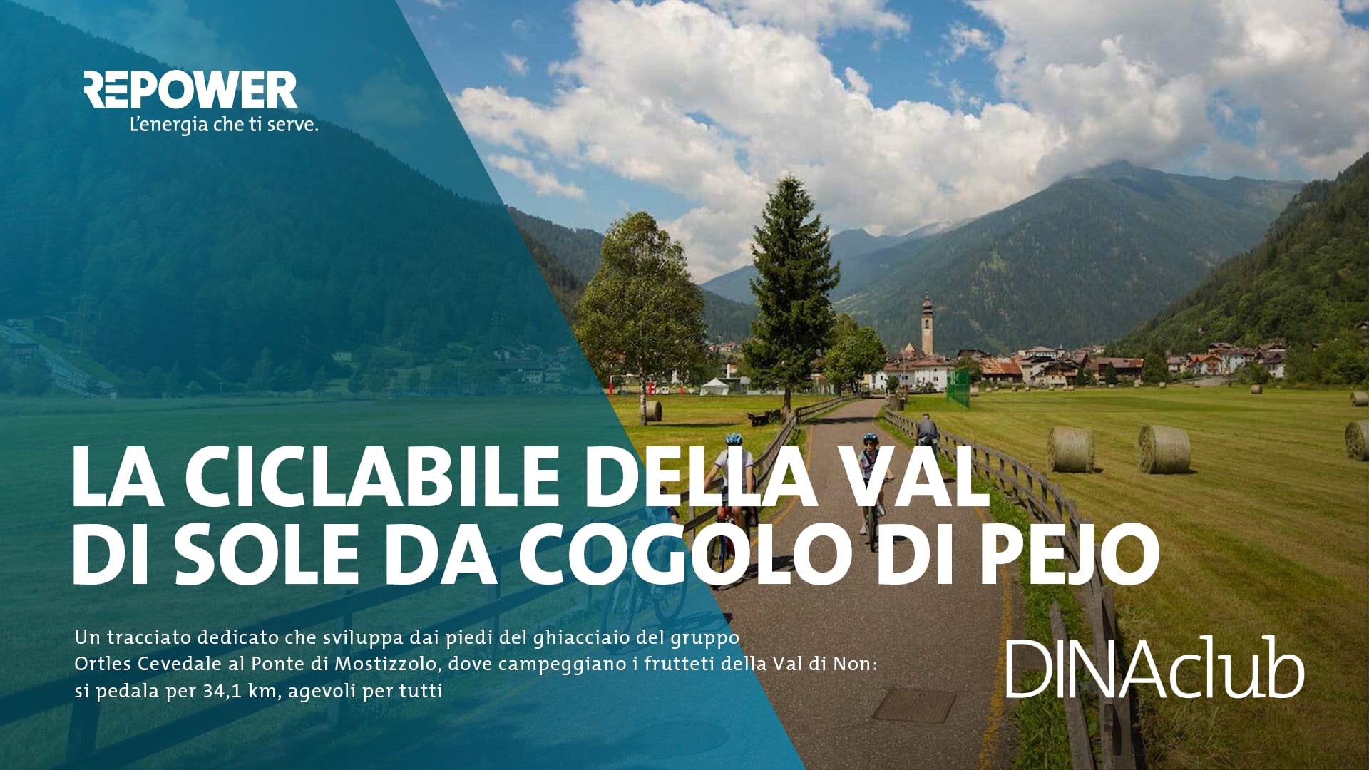 Il fiume, i ponti e i meleti: la ciclabile della Val di Sole da Cogolo ...