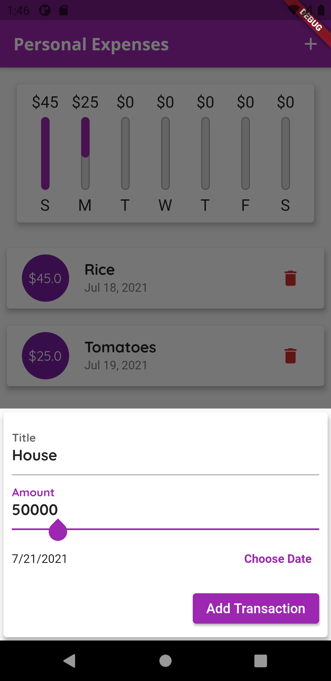GitHub - TilakMaddy/personal_expense: Personal Expense Tracker app ...