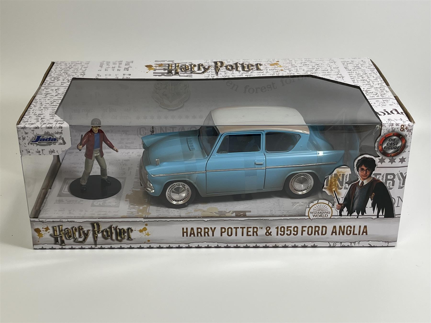 Harry Potter Diecast Figure and 1959 Ford Anglia 1 24 Scale Jada ...