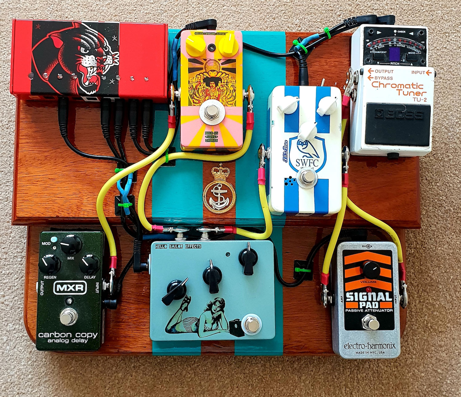 Shop Spotlight: Hello Sailor Effects' Handbuilt, | Reverb News