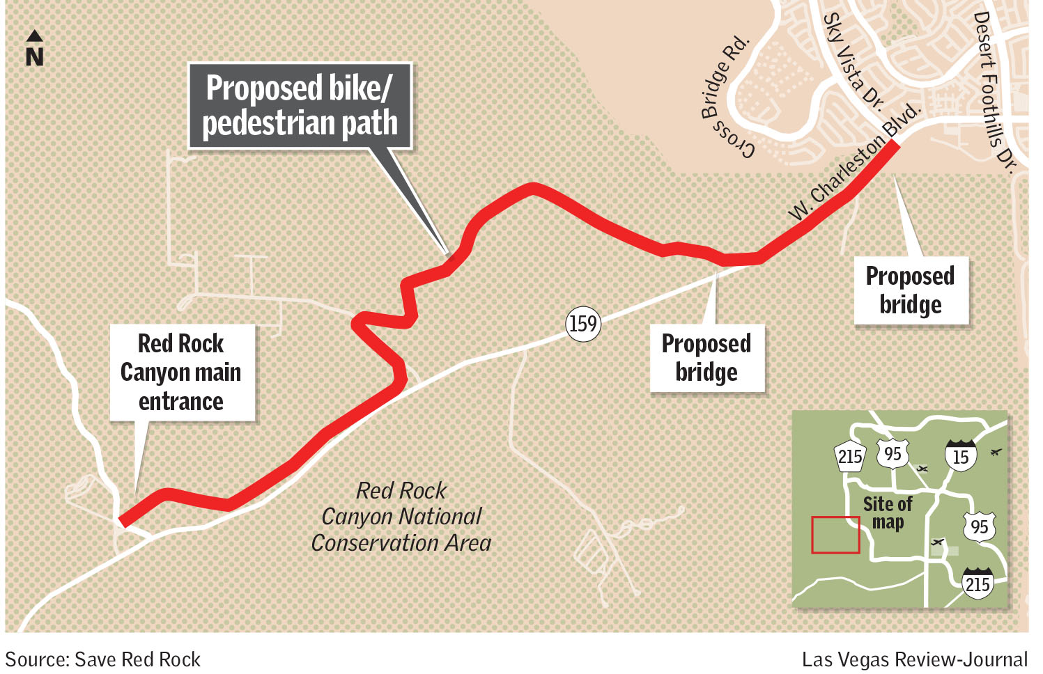 Red Rock Canyon trail would be linked to Summerlin | Local Las Vegas ...