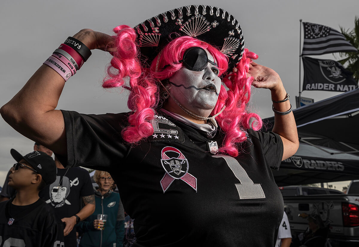 Raider Nation up close: Photos of the NFL’s most intmidating fans ...