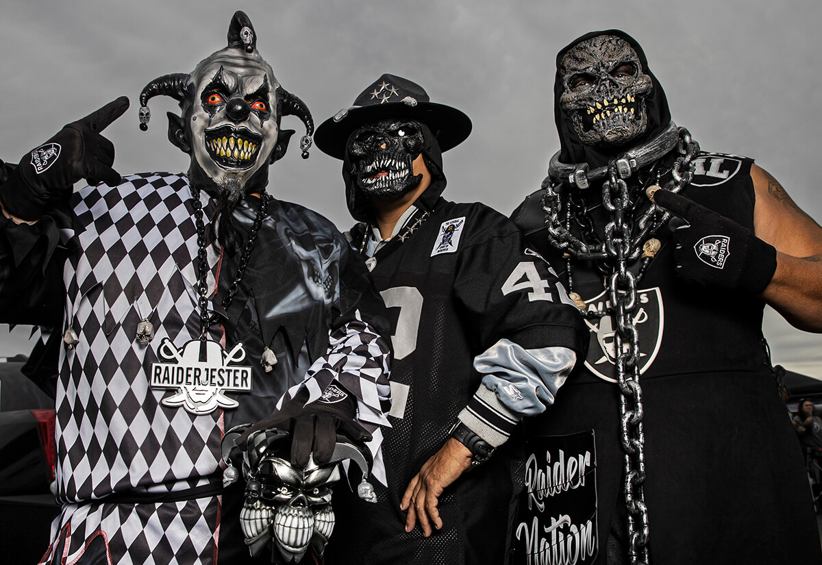 Raider Nation up close: Photos of the NFL’s most intmidating fans ...