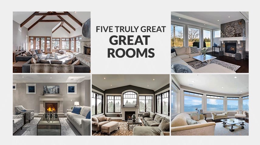 Five Listed Homes with Truly Great Great Rooms | REW | The Guide