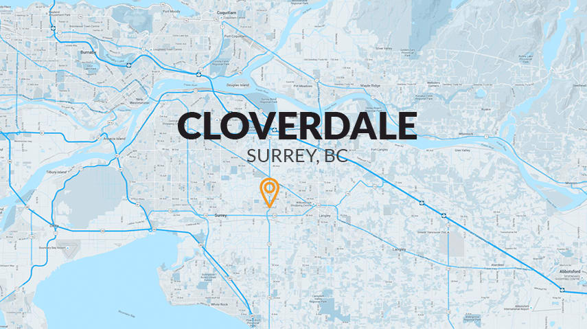 Neighbourhood Focus Infographic: Cloverdale | REW | The Guide