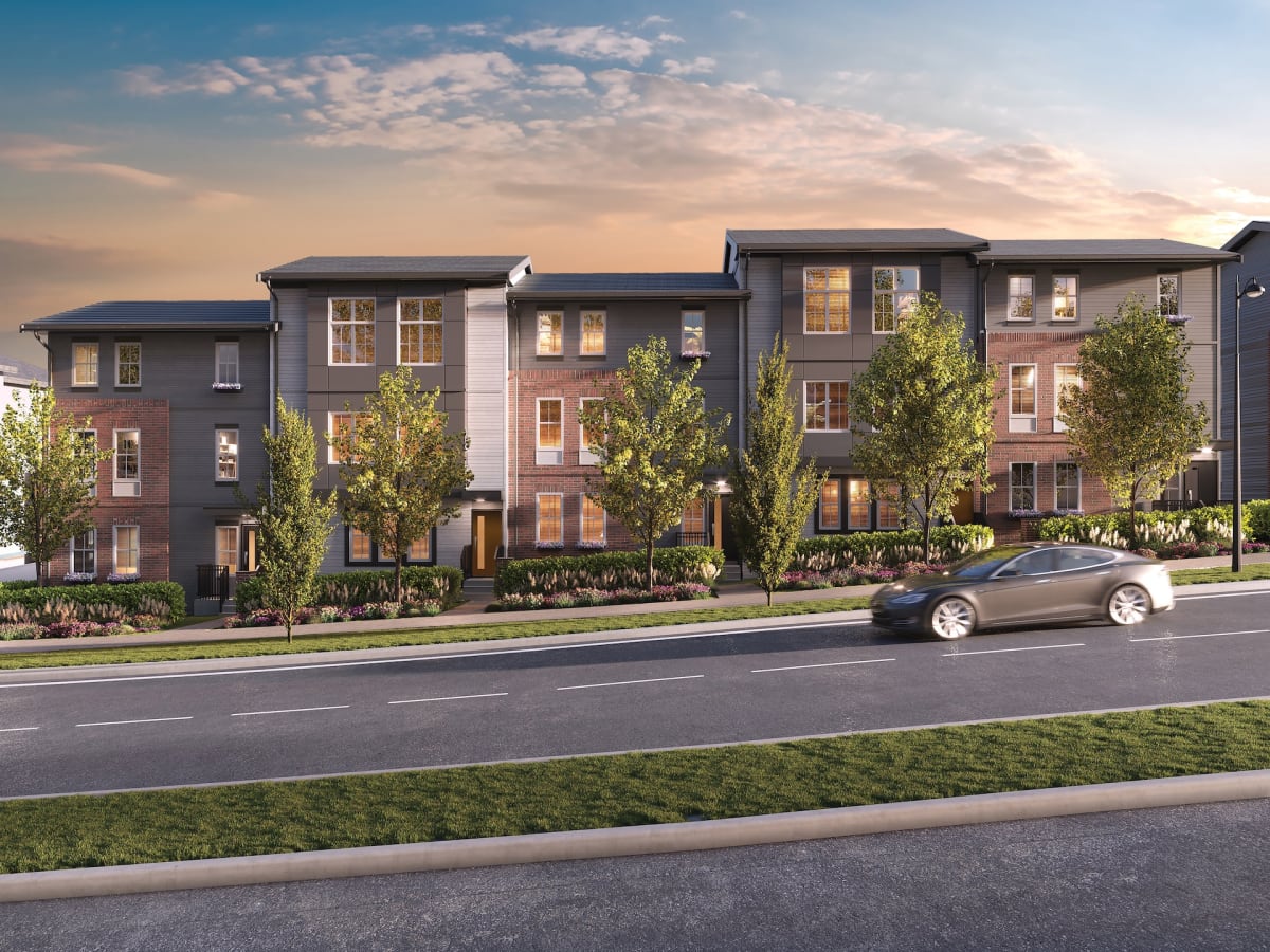 Parallel by Hayer Builders Group offers townhomes with four-car parking ...