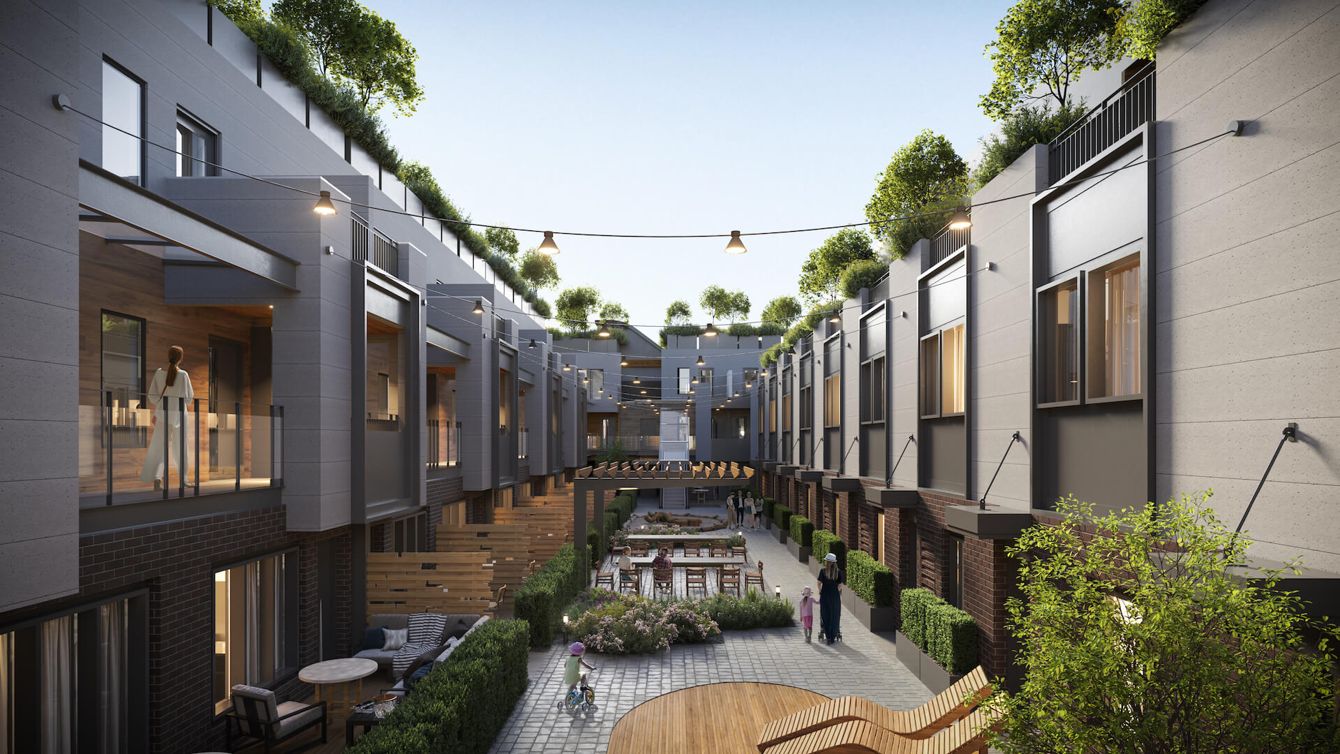Woodland Block brings New York inspired brownstone townhomes and flats ...