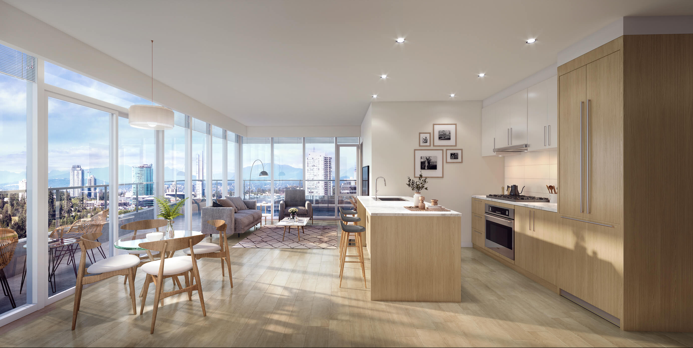 In the heart of Surrey City Centre - an emerging and dynamic metropolis - Square Nine ...