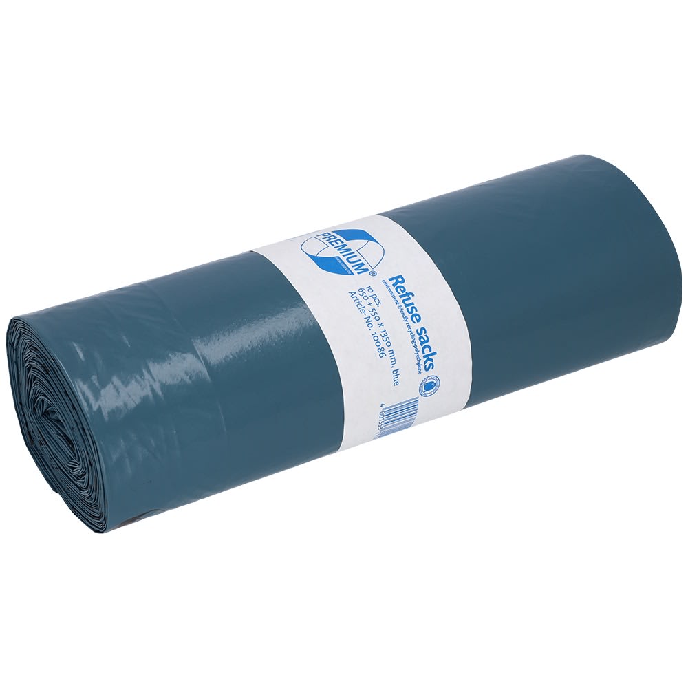 Avfallssekker PREMIUM ® 240 l - Blå 80 µm | Rexsa