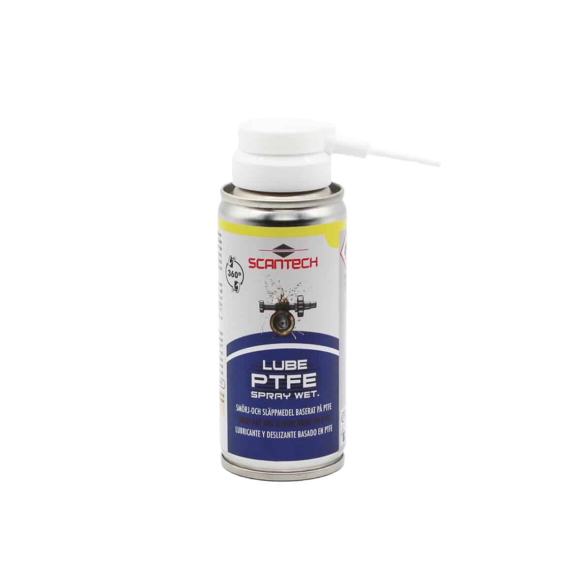 Scantech Lube PTFE Spray Wet, 100 ml | Rexsa