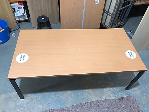 Haworth table 200cm - easy click in legs just £40 Item ID 20176