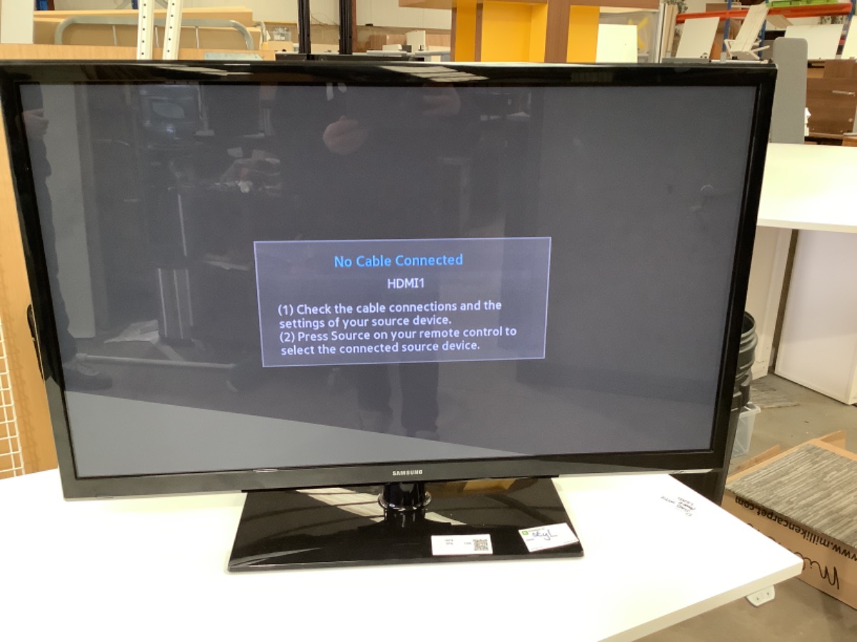 Samsung 43 inch plasma tv just £40 Item ID 14018