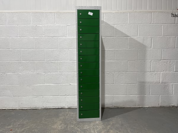 Green Computer Laptop Lockers with keys just £130