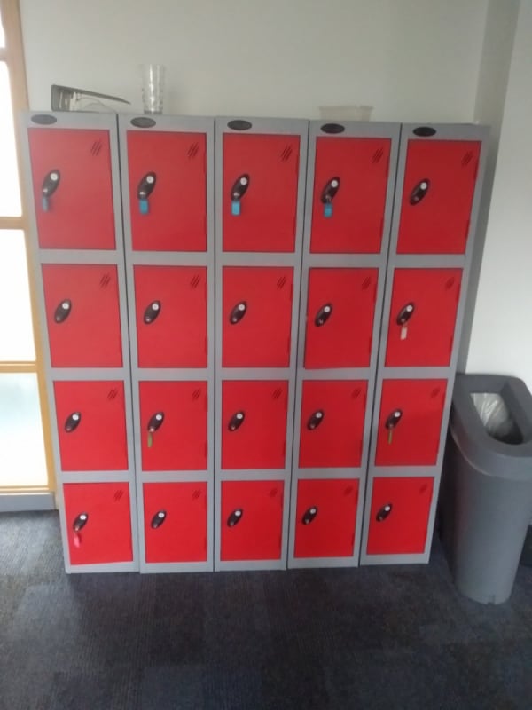 Portable Steel Door Lock Locker CAD Block In DWG , Plan And Elevation ...