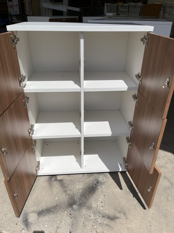 Haworth Lockers - 6 lockers per cabinet just £60.00 Item ID 24654