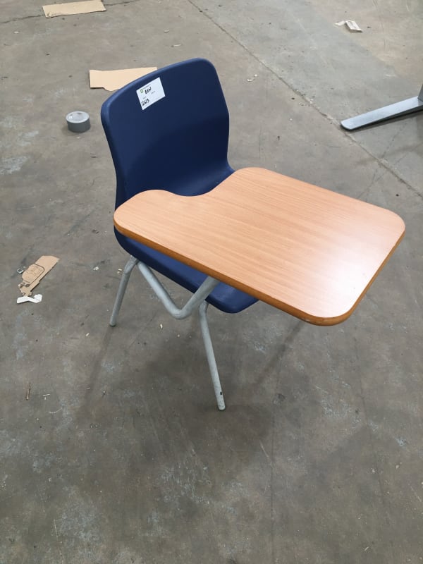 Chair with attachable table x 0 - Surplus office furniture and ...